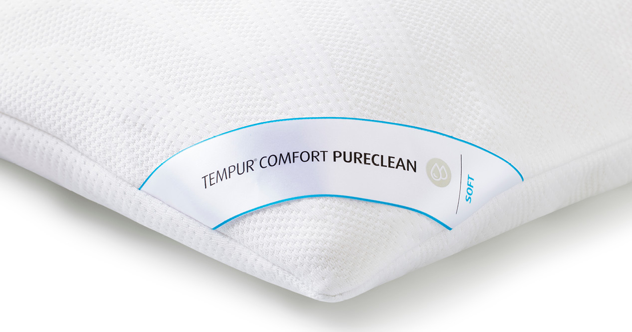 Tempur Pureclean Soft 40x80 Kopfkissen waschbar kaufen | schlafpur.at